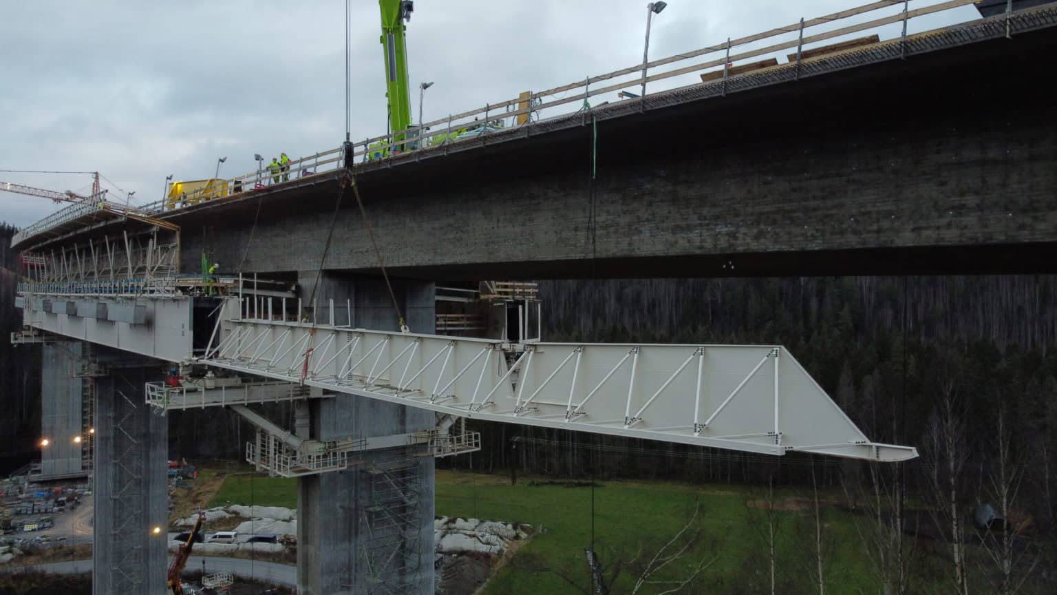 Randselva Bridge - Norway (built with no drawings)